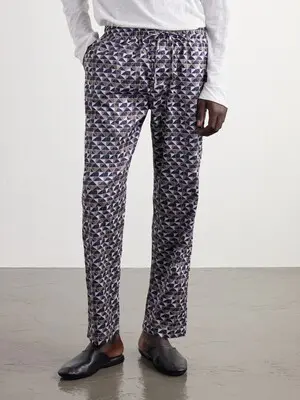 Zimmerli Printed Cotton-sateen Pyjama Trousers
