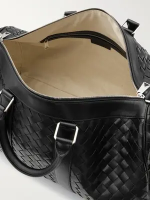 Bottega Veneta Intrecciato Leather Weekend Bag