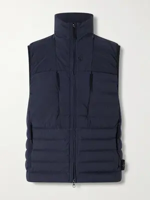 Stone Island Quilted Stretch-shell Down Gilet