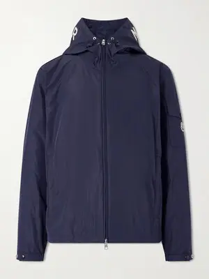 Moncler Sassiere Logo-appliquéd Shell Hooded Jacket