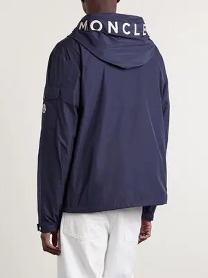 Moncler Sassiere Logo-appliquéd Shell Hooded Jacket
