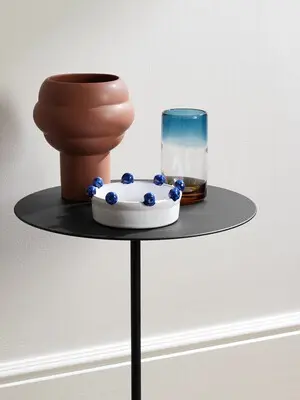 THE CONRAN SHOP Ten-pin Stainless Steel Side Table