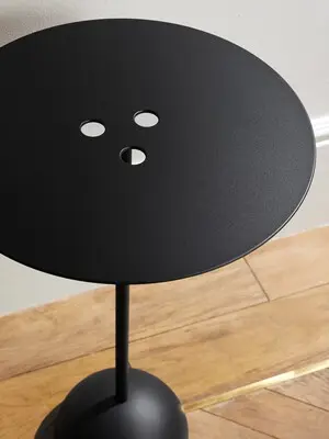 THE CONRAN SHOP Ten-pin Stainless Steel Side Table