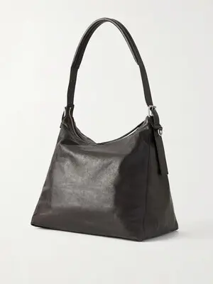 LEMAIRE Belted Leather Tote Bag