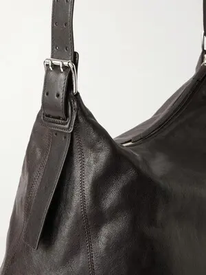 LEMAIRE Belted Leather Tote Bag