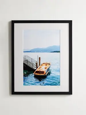 SONIC EDITIONS Framed 2021 Fourth July Print, 16" X 20&quot - Black