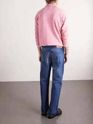 JW Anderson Straight-leg Distressed Patchwork Jeans
