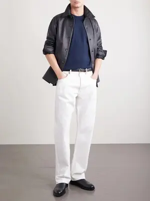 Kiton Knitted Cotton T-shirt
