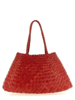 Dragon Diffusion Santa Croce Big' Shoulder Bag - Red