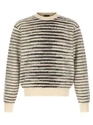 TOM FORD Tom Ford Men Brushed Effect Sweater Black