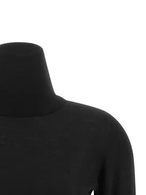 Max Mara Saluto' High Neck Sweater - Black