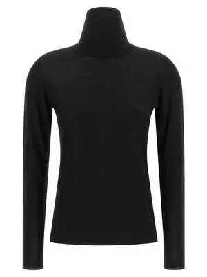 Max Mara Saluto' High Neck Sweater - Black