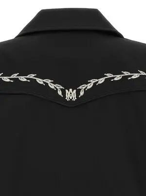 Amiri Western Jacket With Embroideries