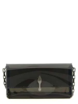 CHRISTIAN LOUBOUTIN Christian Louboutin Women Clutch With 'Bettina Mini' Strap Black