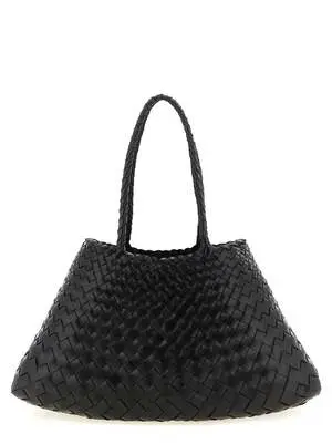Dragon Diffusion Santa Croce Big' Shoulder Bag - Black