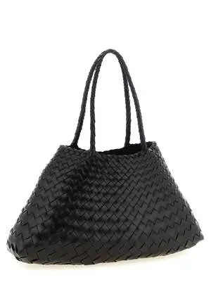 Dragon Diffusion Santa Croce Big' Shoulder Bag - Black