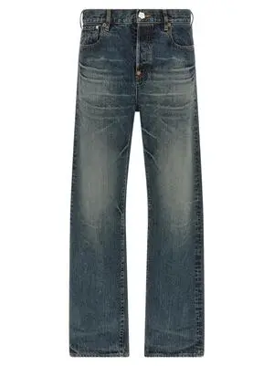 Kenzo Boke Flower' Button Jeans - Blue