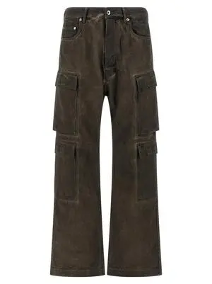 Rick Owens Double Cargo Jeans' Pants