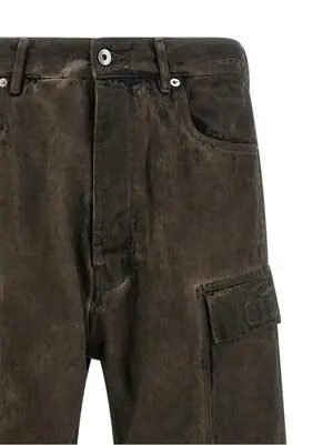 Rick Owens Double Cargo Jeans' Pants