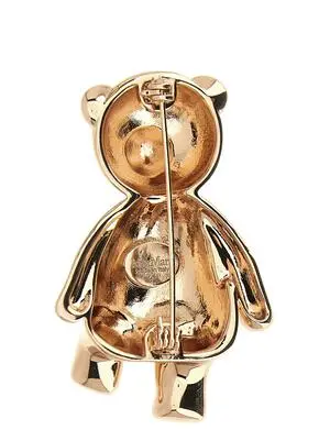 Max Mara Shiny' Bear Brooch