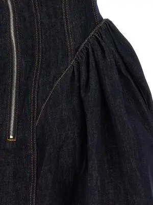 SELF-PORTRAIT Denim Dress