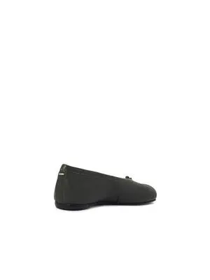 MAISON MARGIELA Tabi' Leather Ballet Flats - Green