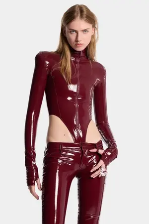 Dsquared2 Skiers Wet Bodysuit - Bordeaux