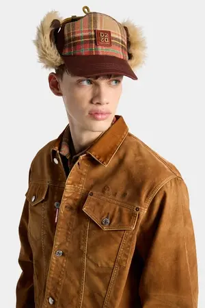 Dsquared2 Weathered Suede Oversized Jean Jacket