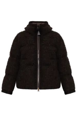 Moncler Cristallin’ Puffer Jacket - Brown