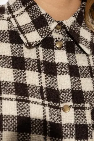 Moncler Plaid Pattern Shirt