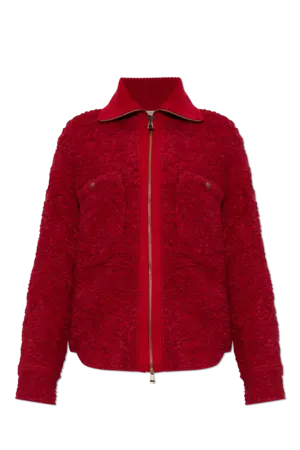 Moncler Cardigan With Pockets - Red