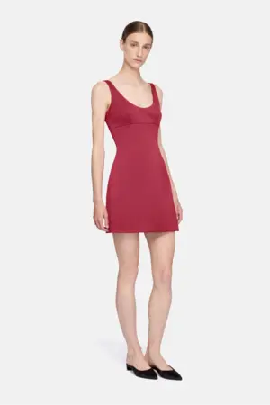 EMILIA WICKSTEAD Einna Dress In Duchess Satin