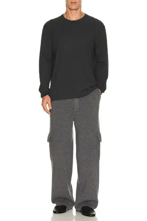LISA YANG Eero Trousers In Grey - Graphite