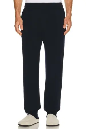 LISA YANG Beaumont Trousers In Blue - Navy