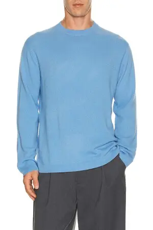 LISA YANG Mason Sweater In Blue - Azure