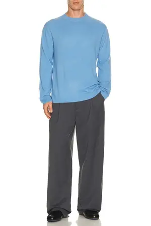 LISA YANG Mason Sweater In Blue - Azure