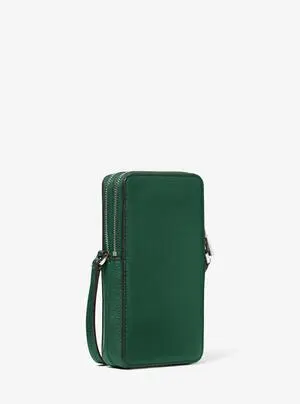 Michael Kors Jet Set Small Leather Smartphone Crossbody Bag In By