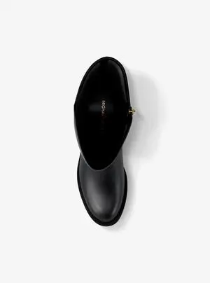 Michael Kors Rachel Signature Logo Trim Boot In Size By