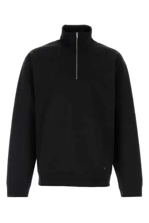 Valentino Garavani Cotton Blend Sweatshirt - Black