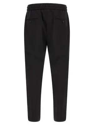 Dolce & Gabbana Wool Gabardine Joggers