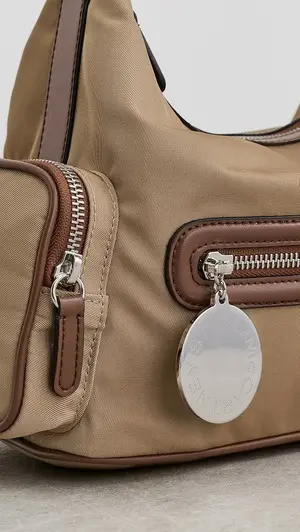 Stella McCartney Dartmoor Nylon Small Shoulder Bag