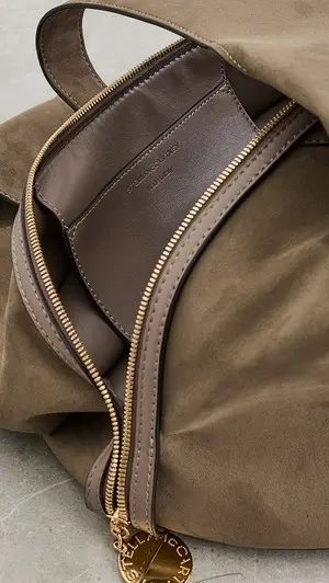 Stella McCartney Appaloosa Soft Medium Bucket Bag