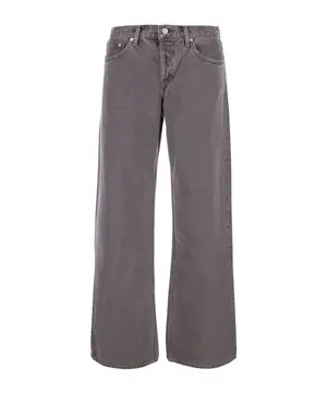 AGOLDE Wideleg Denim Trousers