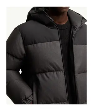 Moncler Oulojoki Hooded Mid-length Down Jacket