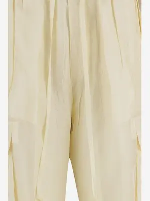 Phoebe Philo Drawstring Cargo Casual Pants