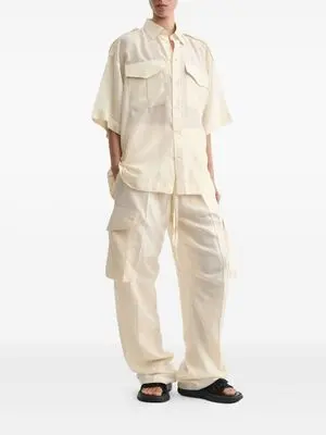 Phoebe Philo Drawstring Cargo Casual Pants