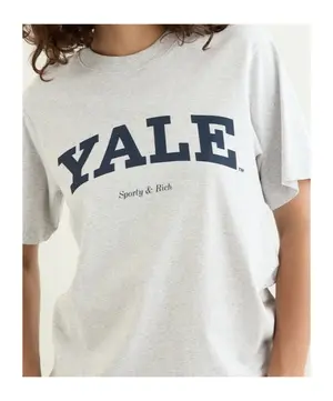 SPORTY  RICH Logo-print T-shirt