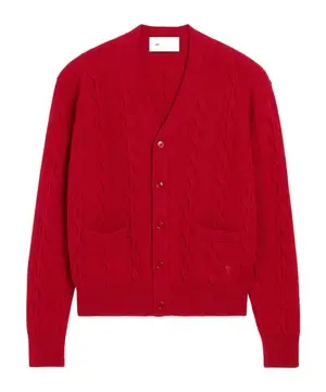 AMI Paris Long-sleeved Cardigan