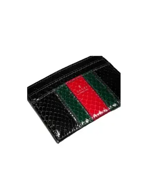Gucci Web Trademark Card Case