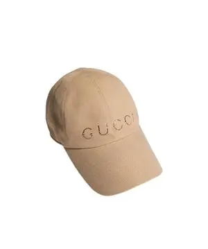 Gucci Printed Buttonless Crown Baseball Hat